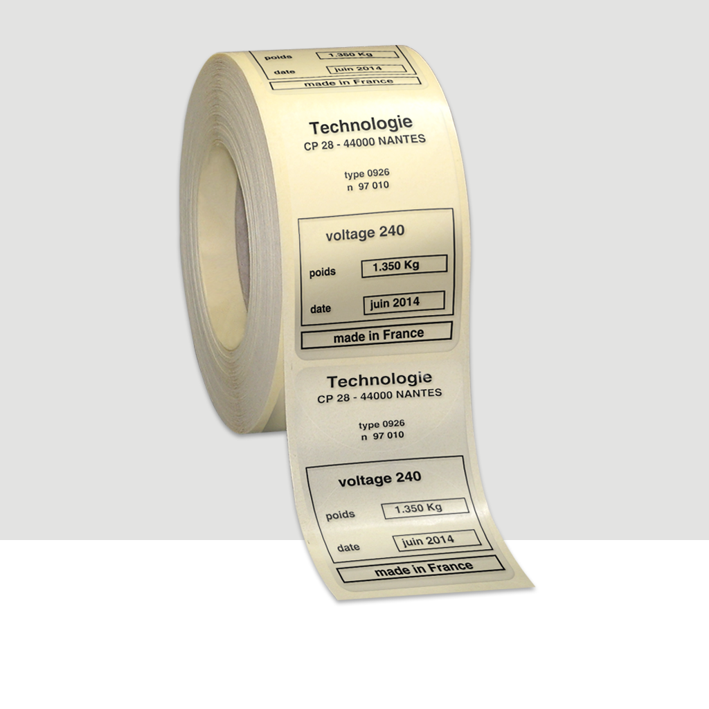 Transparente - etiquettes autocollantes - imprimerie ETIQUETTOO
